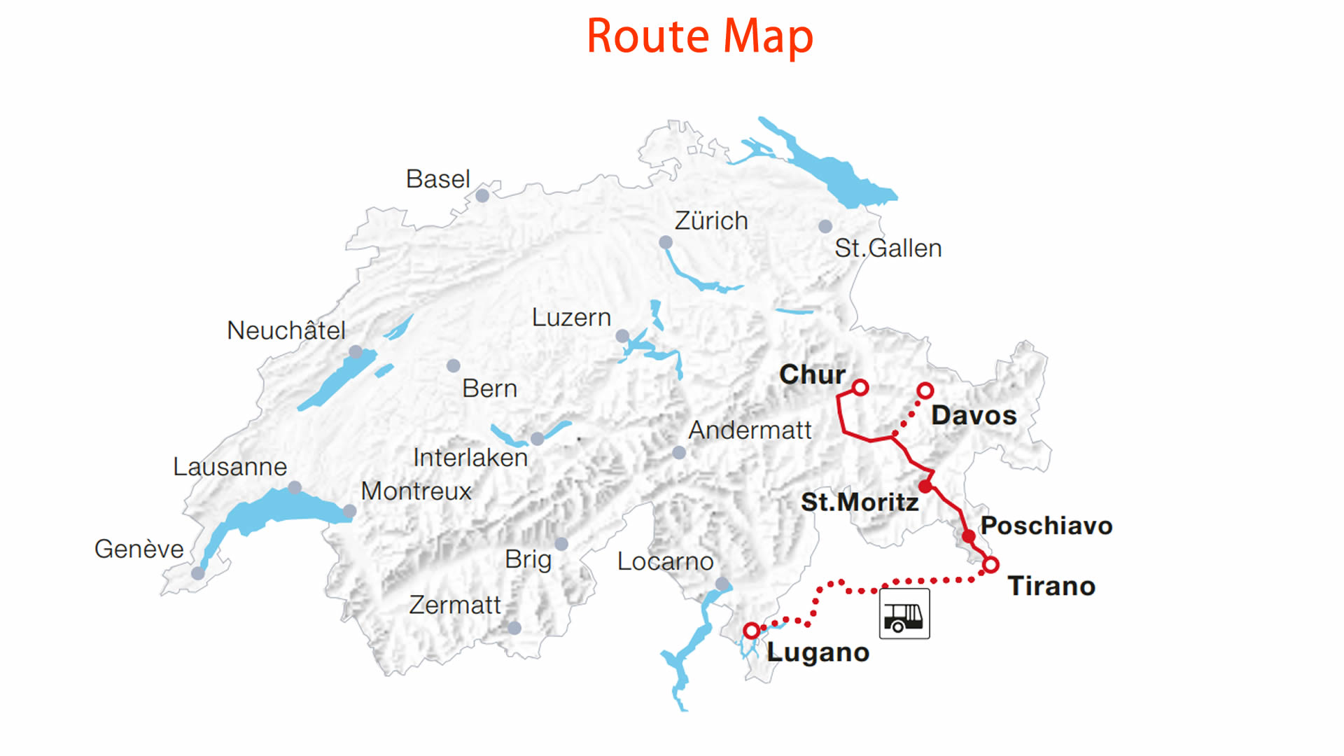 Scenic Trains Switzerland - PathikWorld